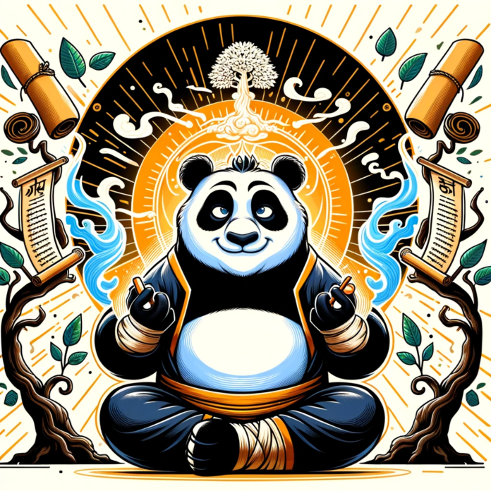 Element of Guru Tattva in Kung Fu Panda - Indic Media Lab